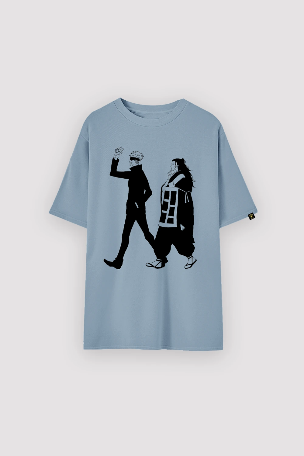 CAMISETA AZUL REGULAR SIZE GETO Y GOJO JUJUTSU KAISEN | Rockgotá