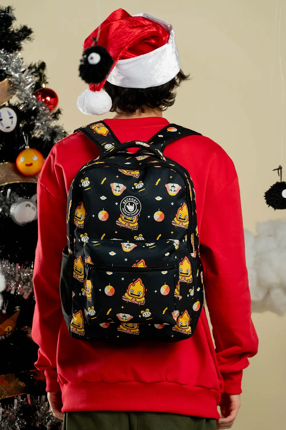 MORRAL BACKPACK CALCIFER HOWL GHIBLI | Rockgotá